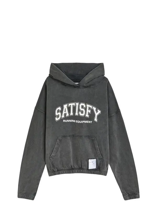 Satisfy Softcell Hooded Sweatshirt - Black
