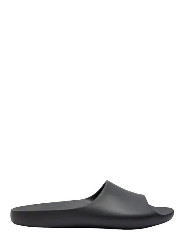 THE ROW Ama Rubber Slides - Black