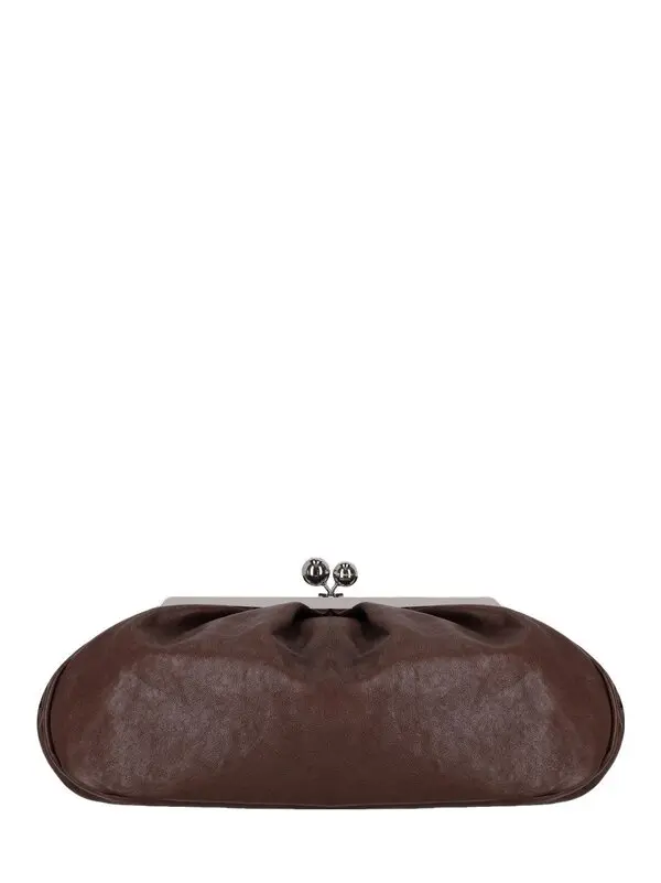 Max Mara Pasticcino Cristin Large Clutch - Brown