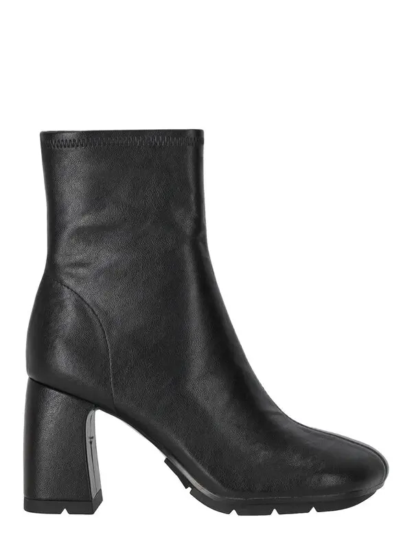 Ash Eclat Heeled Ankle Boots - Black