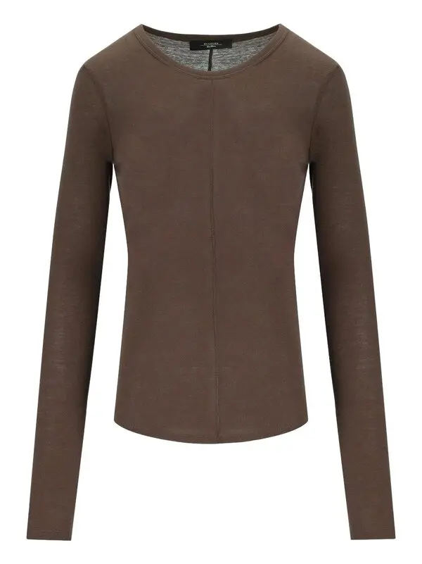 Max Mara Vincita T-shirt - Brown