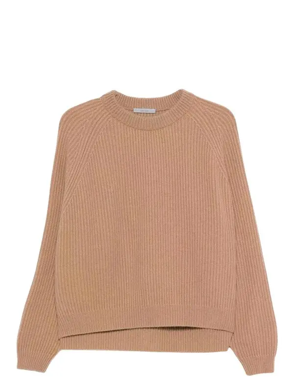 Dusan Ribbed Round-neck Sweater - Neutrals