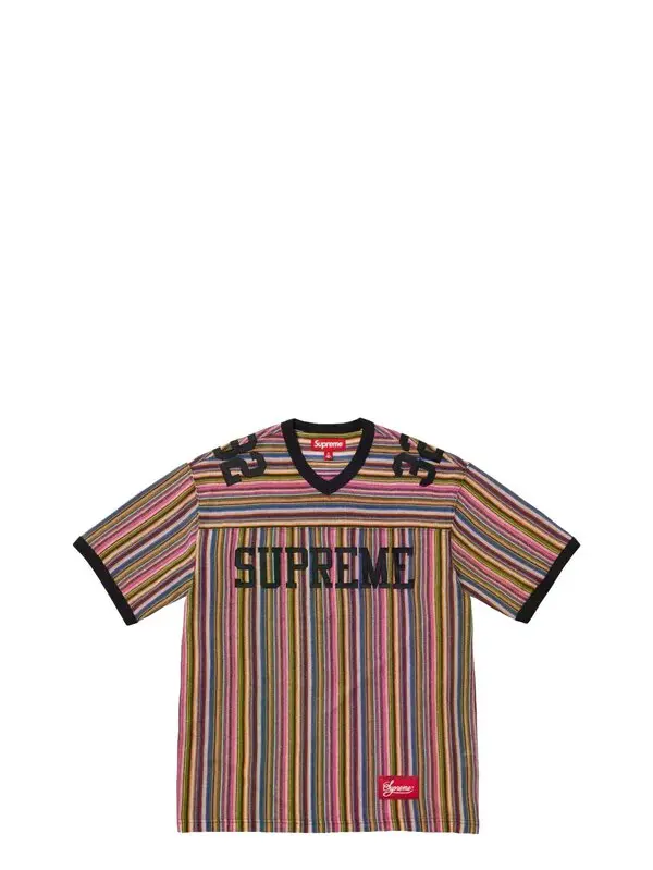 Supreme Open Knit Football T-shirt - Pink