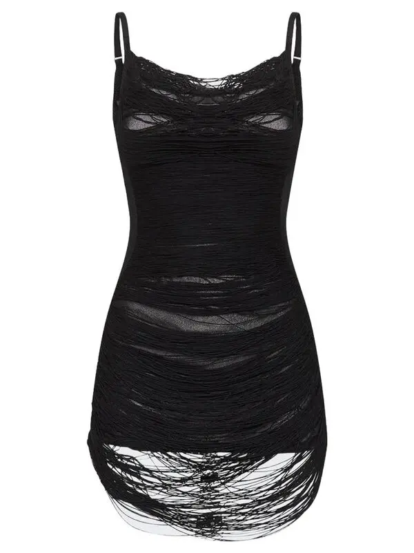 Attico Mini Dress - Black