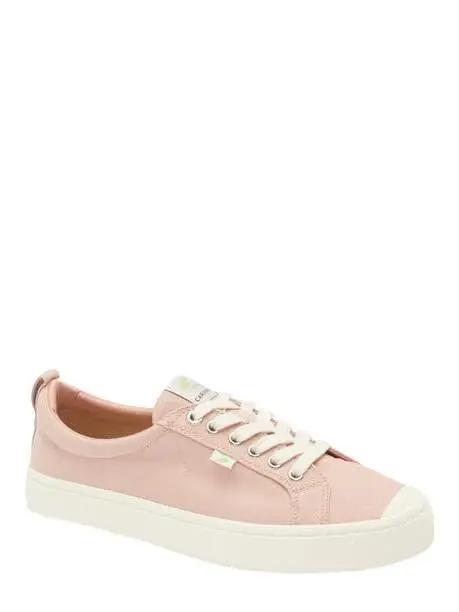 Cariuma Oca Low Cap Tie Sneaker - Rose