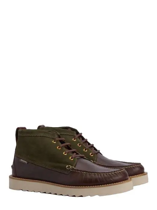 Barbour Hadston Chukka Boots - Olive/dark Brown