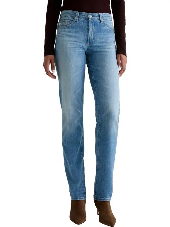 Ag Sandra Low Rise Straight Leg Jeans - 18 Years Bisou