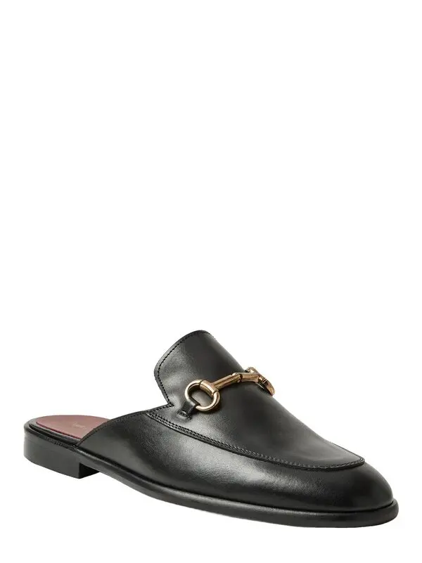 Bruno Magli Miami Bit Loafer - Black Leather
