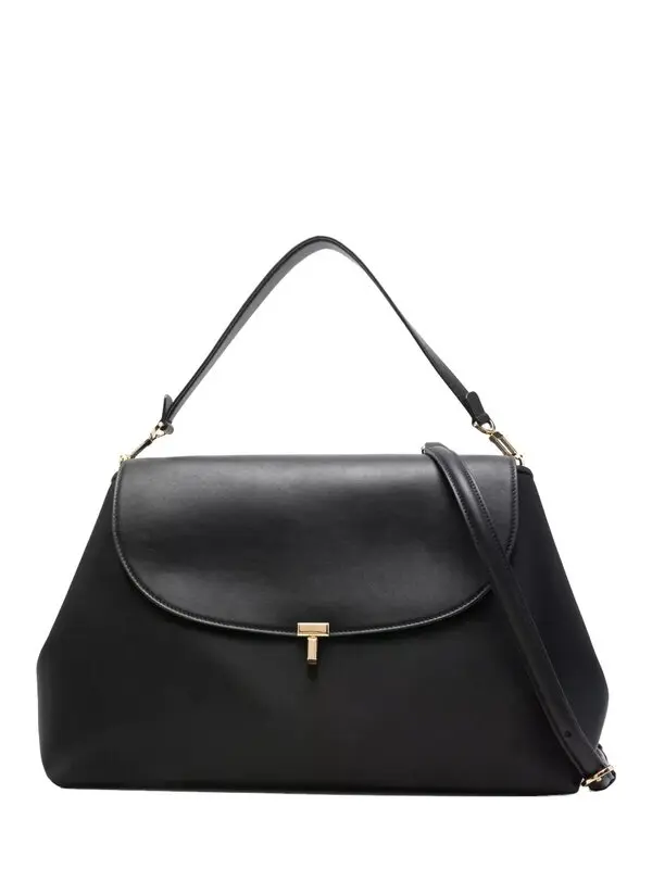 TOTEME T-lock Satchel - Black