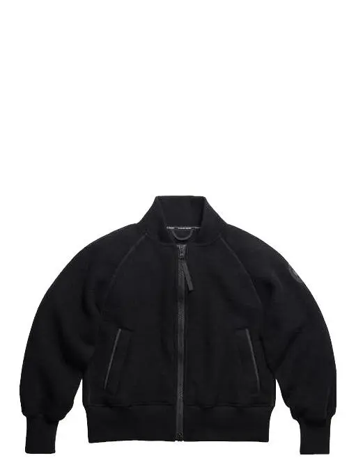 Canada Goose Sierra High Pile Fleece Bomber - Black
