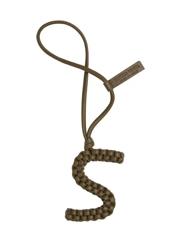 Bottega Veneta Letter S Charm - Mud