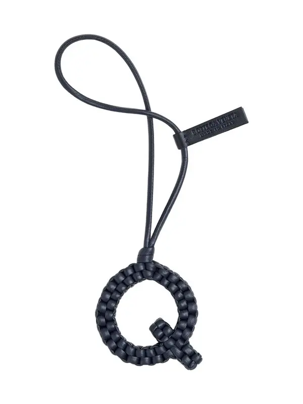 Bottega Veneta Letter Q Charm - Abyss
