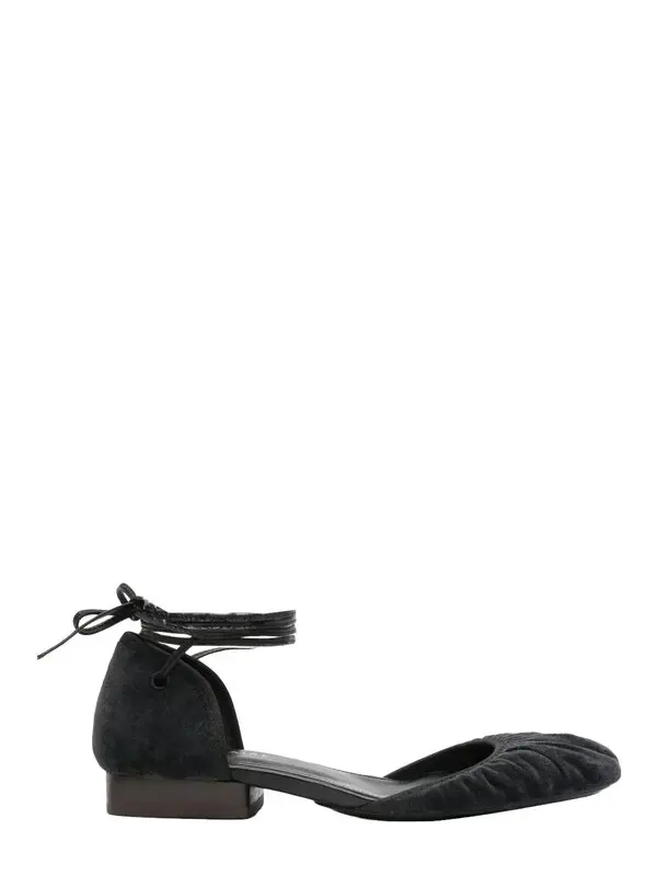 LEMAIRE Micro Ballet Flats - Black