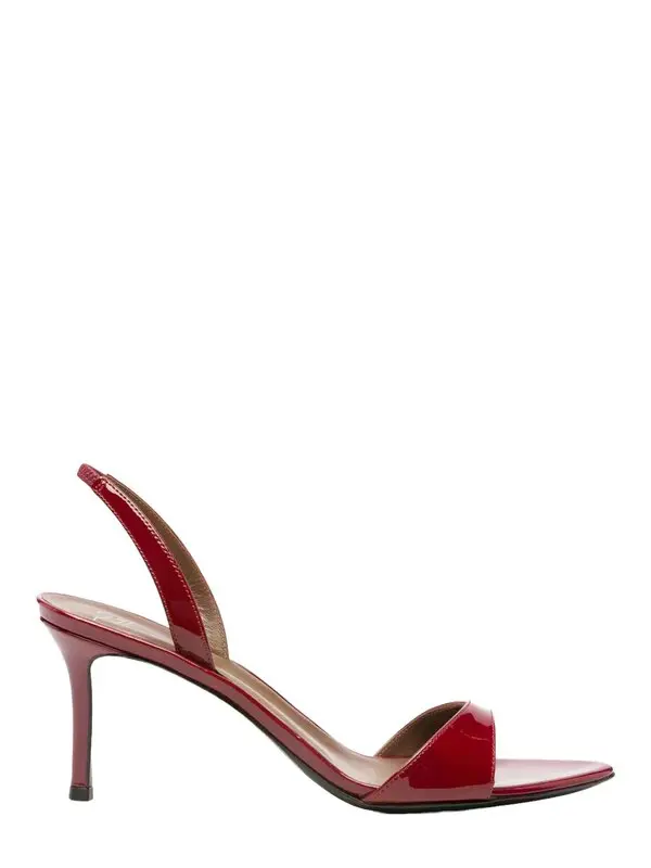 GIUSEPPE ZANOTTI 90mm Slingback Heeled Sandals - Red