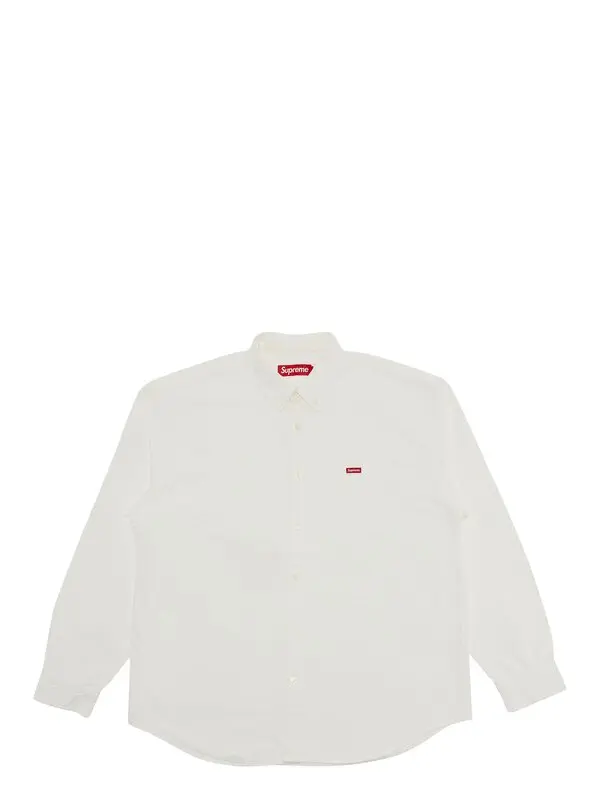 Supreme Small Box Denim Shirt - White