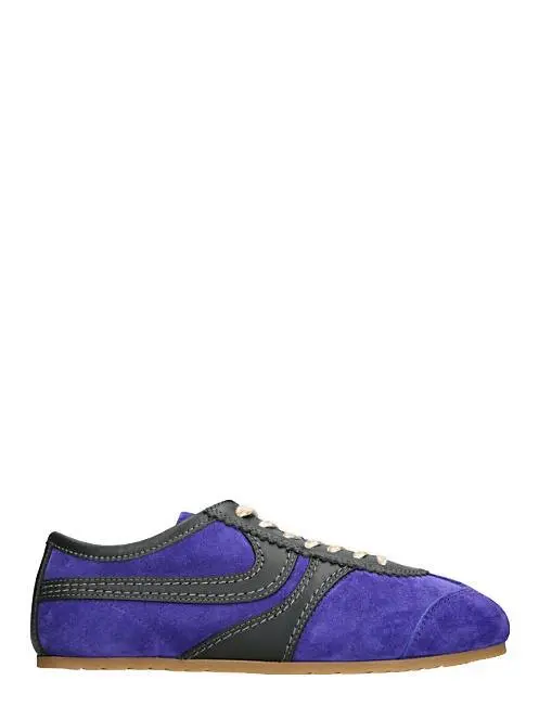 Dries Van Noten Dustin Suede Trainers - Purple