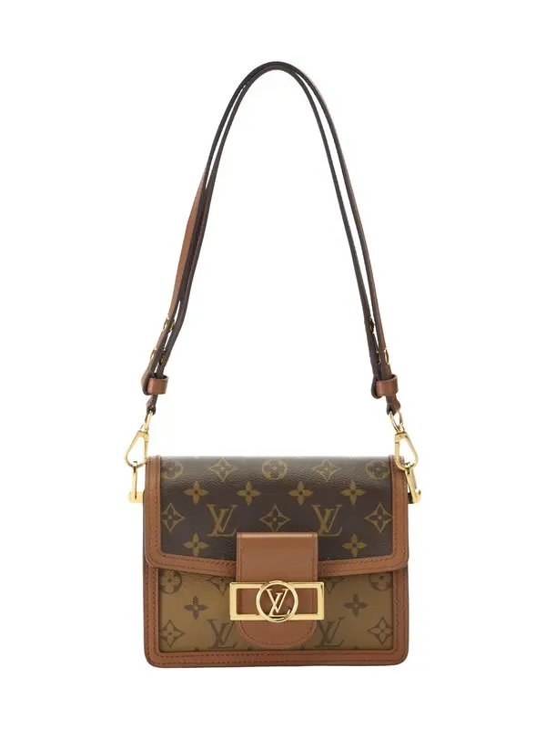 LOUIS VUITTON Monogram Reversed Dauphine - Brown