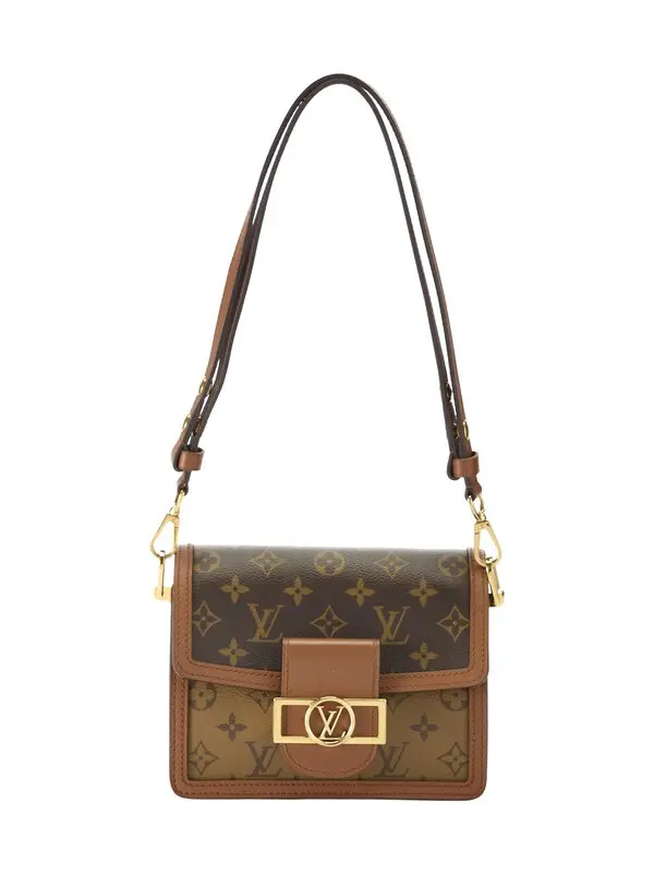 LOUIS VUITTON Monogram Reversed Dauphine - Brown