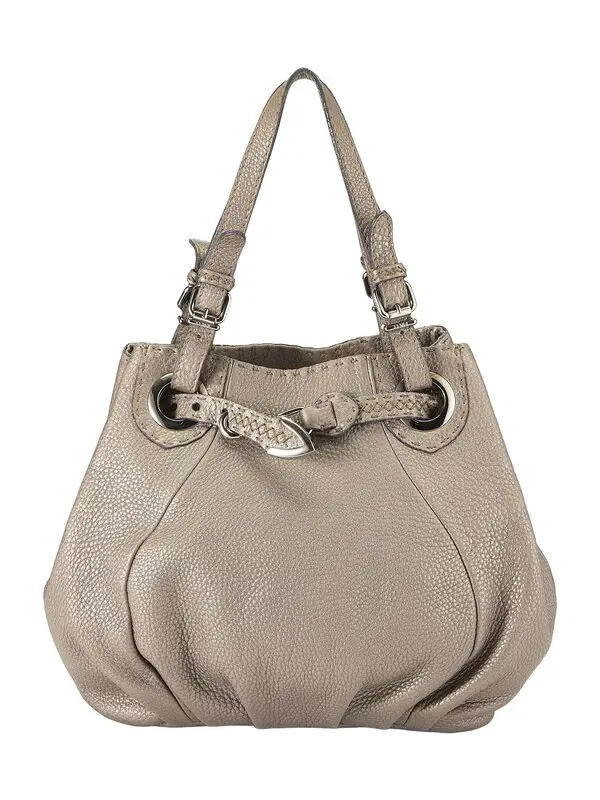 Fendi Selleria Tote - Silver