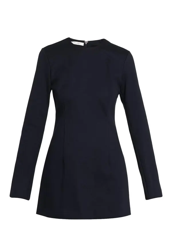 Max Mara Alpino Long-sleeve Tunic Blouse - Blue