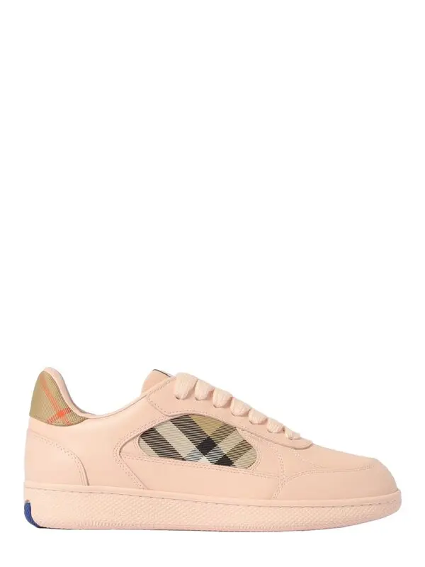 Burberry Lace-up Sneakers - Beige