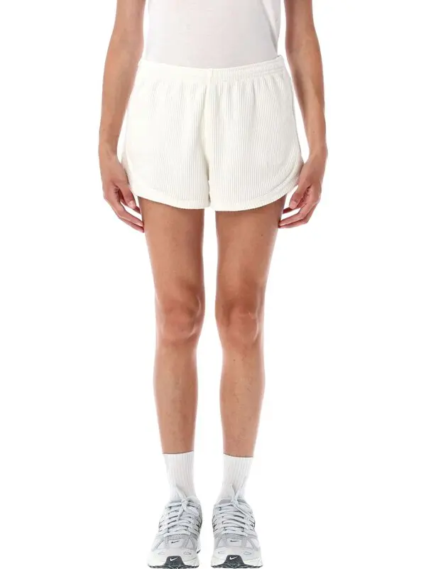 Nike Ribbed Shorts - White