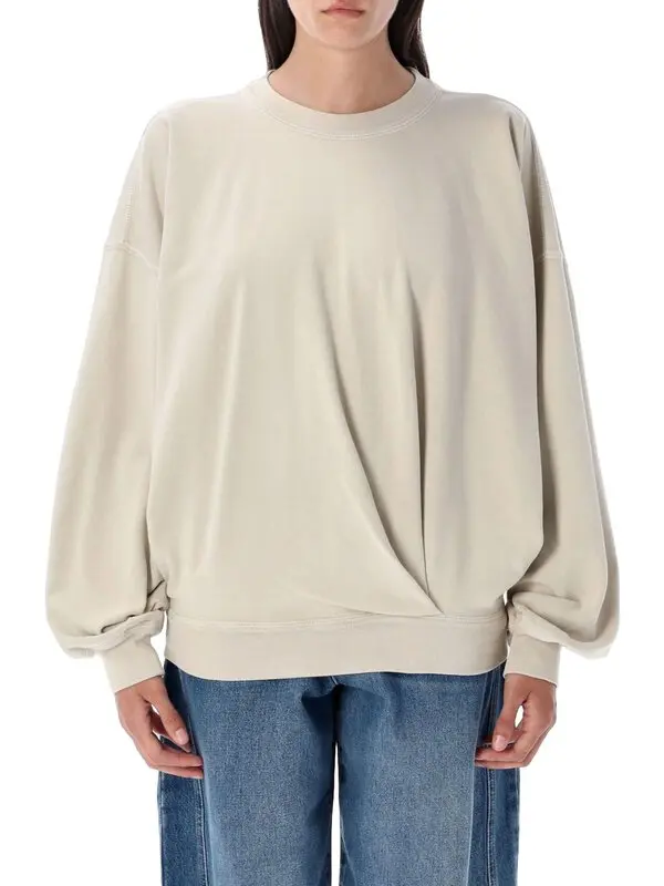 Isabel Marant Relaxed Fit Sweatshirt - Beige