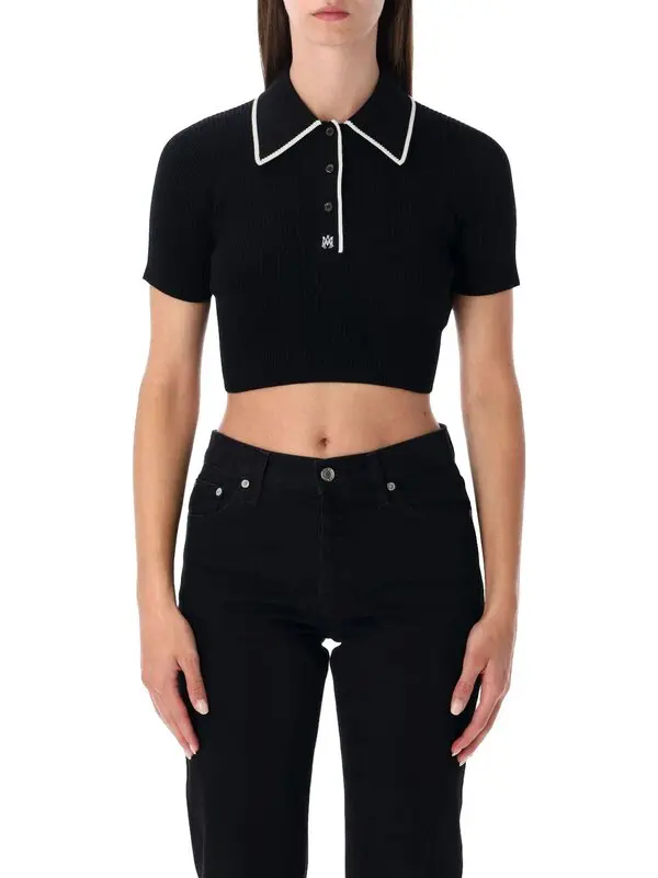Amiri Polo Shirt - Black