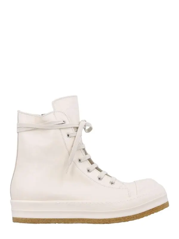 Rick Owens High-top Sneakers - Milk