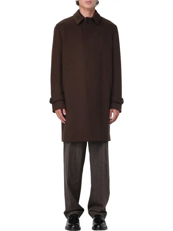 LARDINI Tailored Coat - Brown