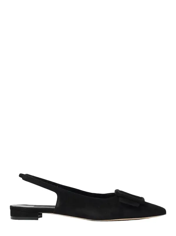 Manolo Blahnik Ballet Flats - Black