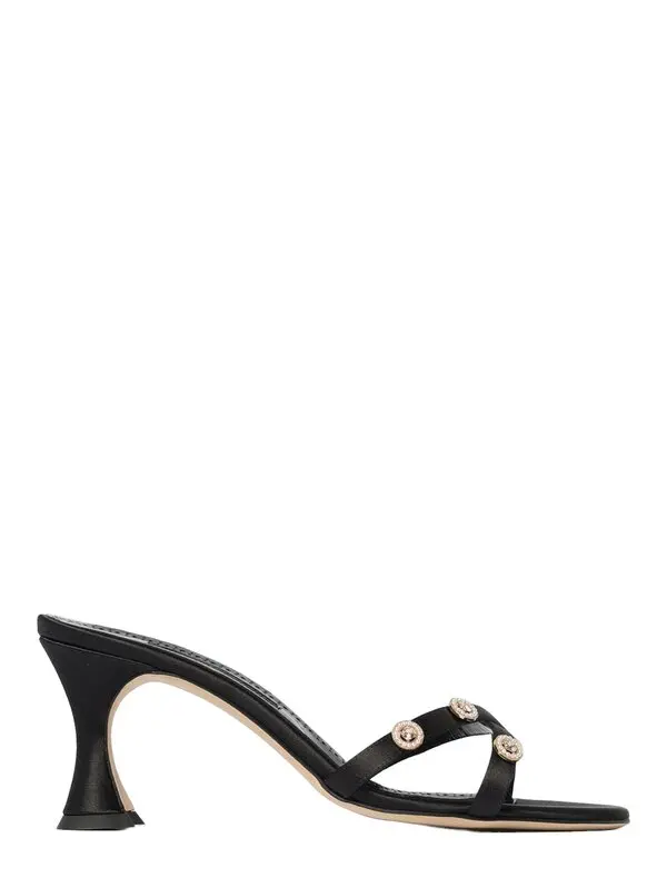 Manolo Blahnik Heeled Sandal - Black