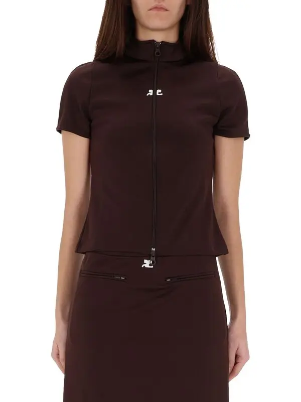 COURREGES Top - Brown