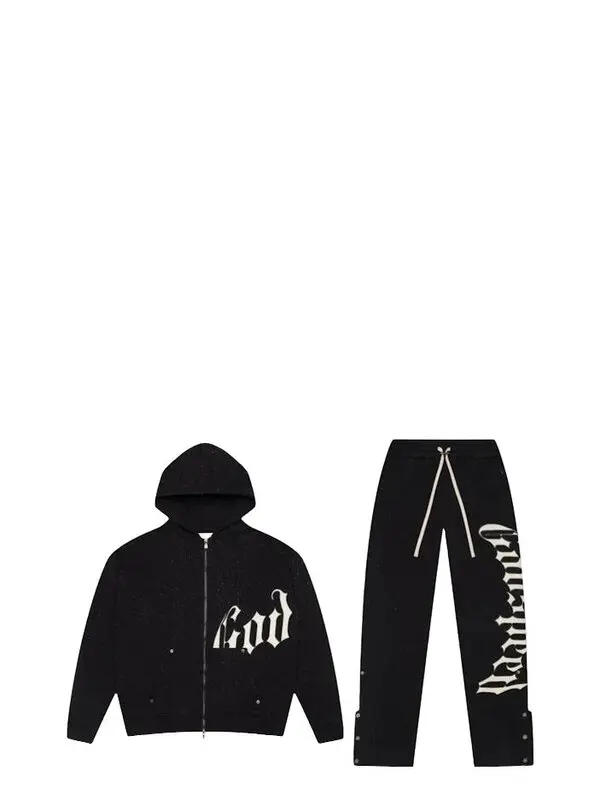 GODSPEED Og Logo Vvs V2 Sweatsuit - Black/white