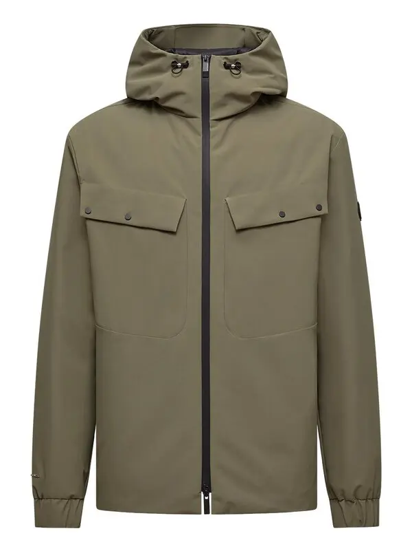 Moncler Escurays Hooded Down Jacket - Green