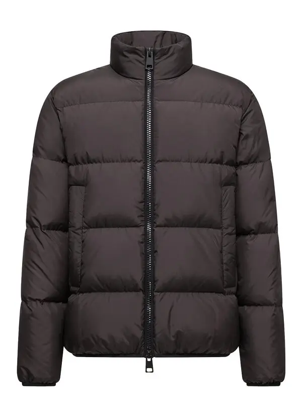Moncler Erterle Short Down Jacket - Brown