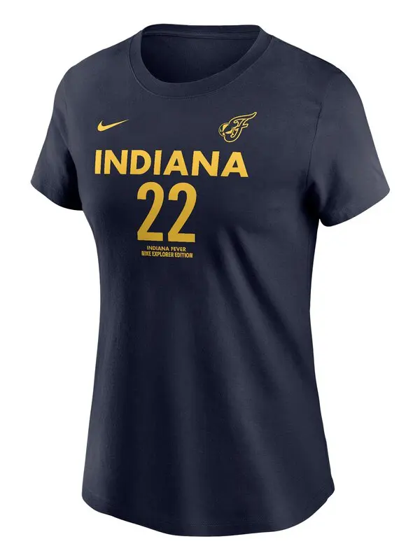Nike Caitlin Clark Indiana Fever Wnba T-shirt - Blue