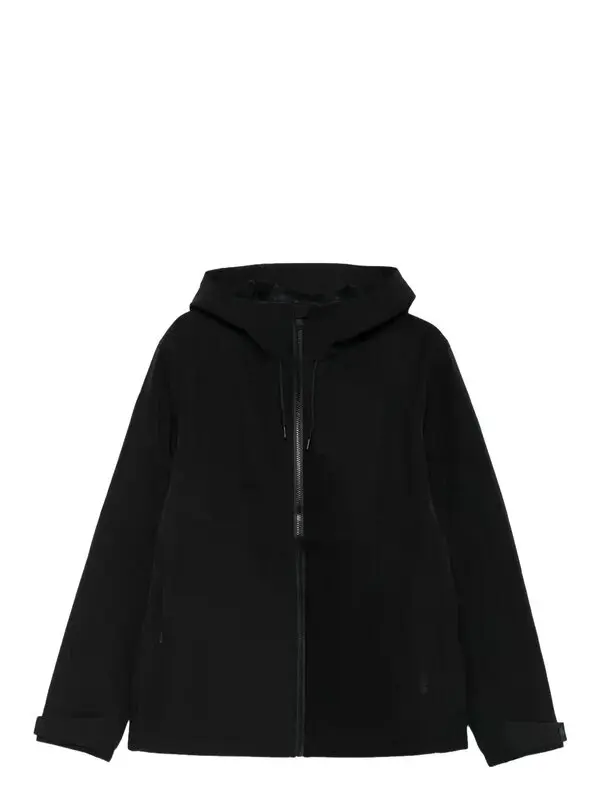 Rains Hooded Jacket - Black