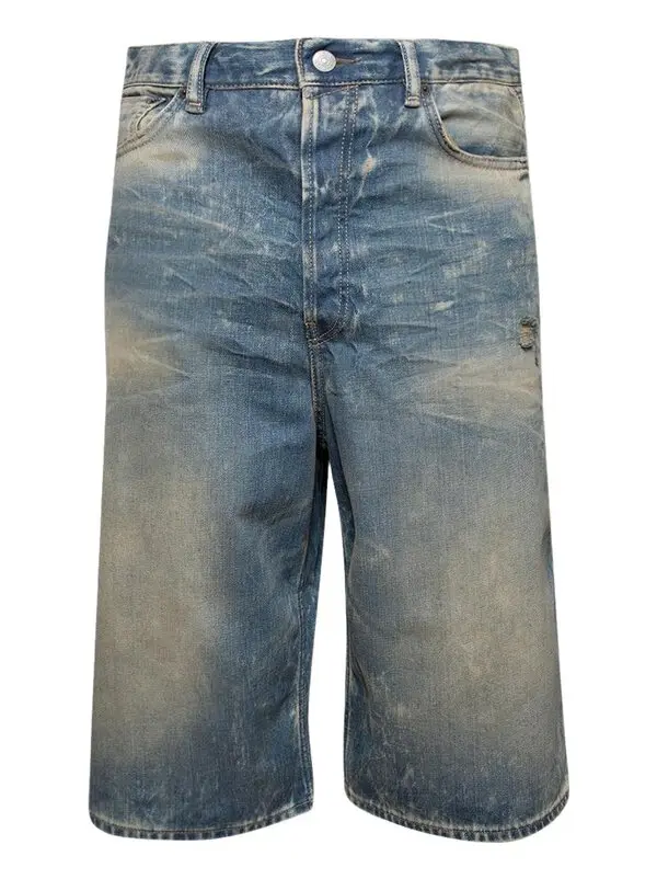 Acne Studios Loose Fit Denim Auz Mid - Blue