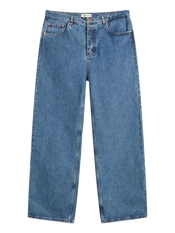 A KIND OF GUISE Beto Wide Jeans - Indigo Denim