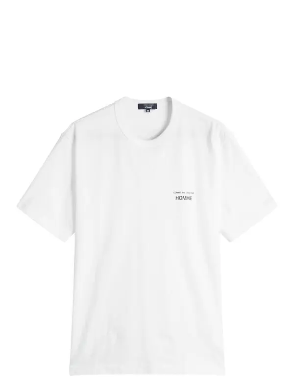 Comme Des Garçons Logo T-shirt - White