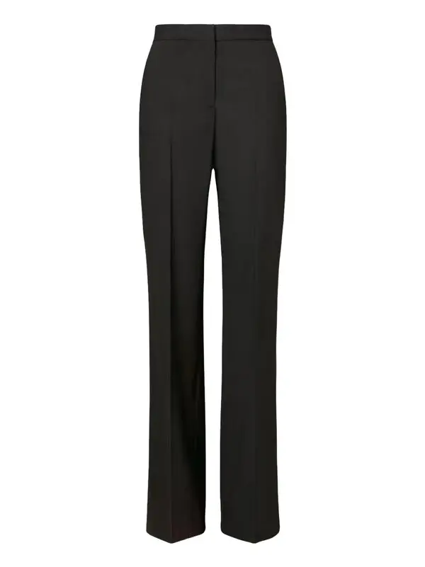 Tory Burch Pressed-crease Trousers - Black