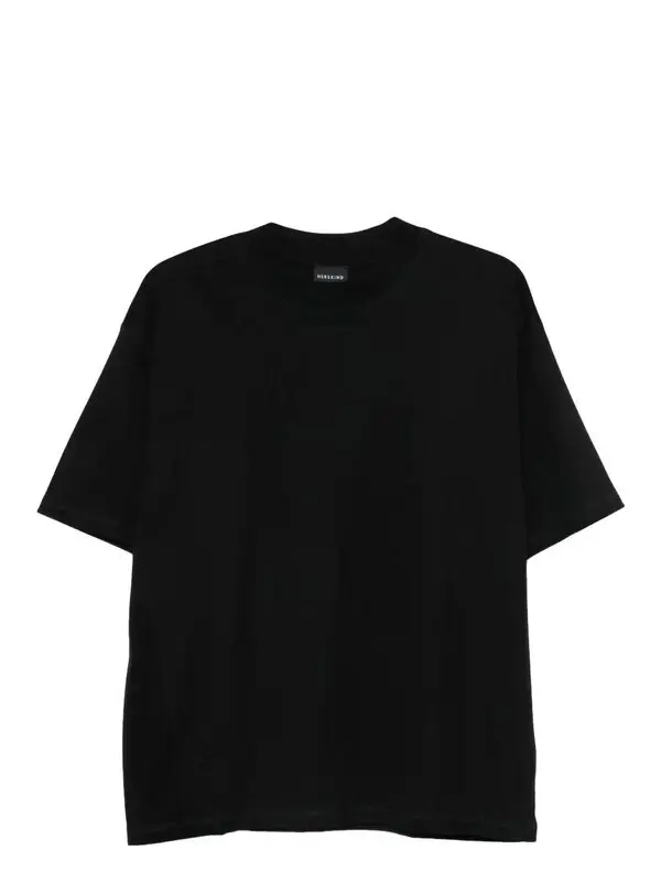 HERSKIND Short-sleeve Boxy T-shirt - Black