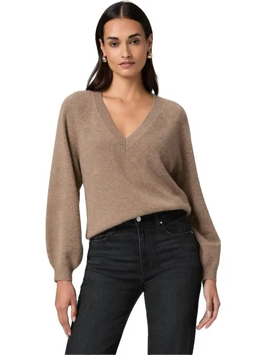 Paige Thea Cashmere Sweater - Brown