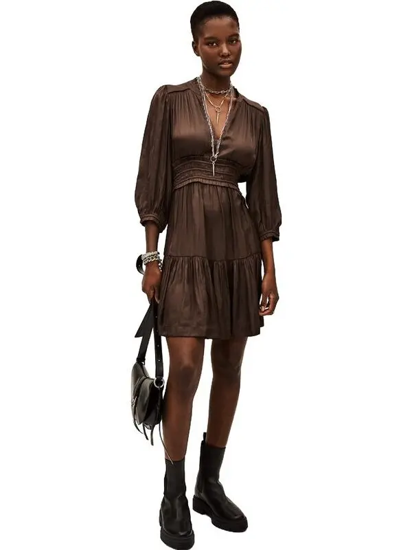 Ba&sh Cyriala Short Dress - Brown