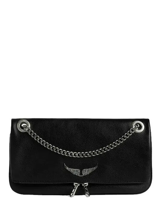 Zadig&Voltaire Rock Ii Clutch - Black