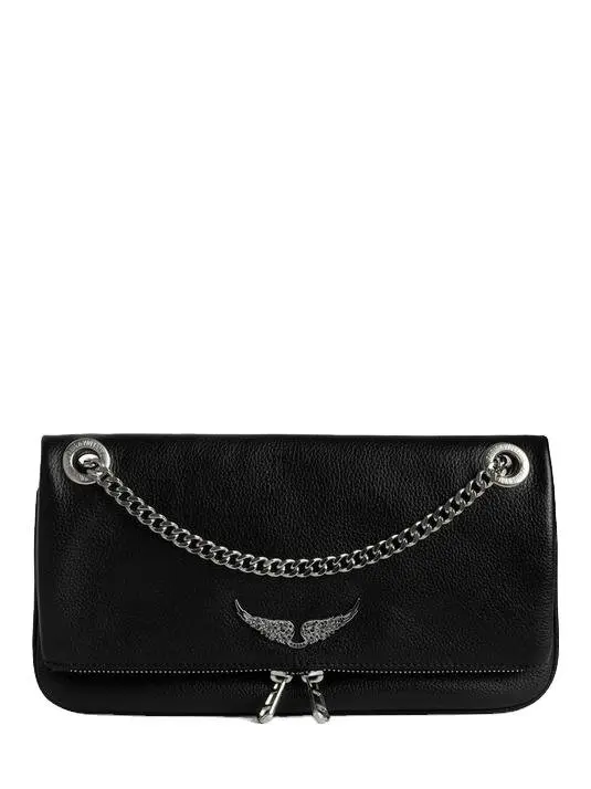 Zadig&Voltaire Rock Ii Clutch - Black