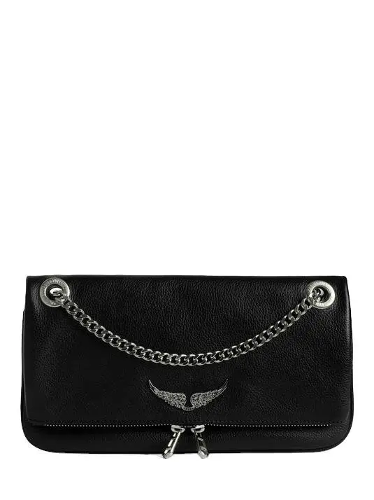 Zadig&Voltaire Rock Ii Clutch - Black