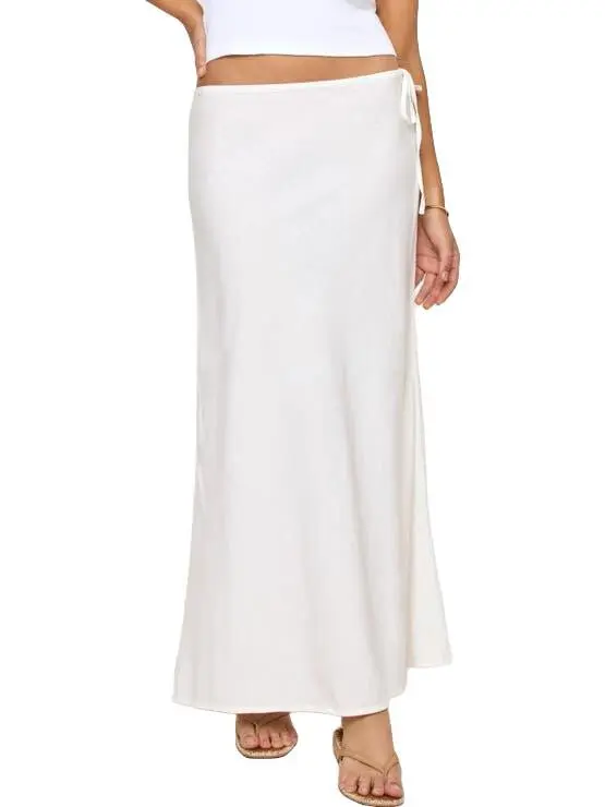 L*Space Stop & Stare Maxi Skirt - Cream