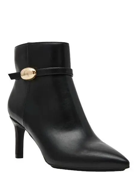 Anne Klein Margie Bootie - Black Smooth